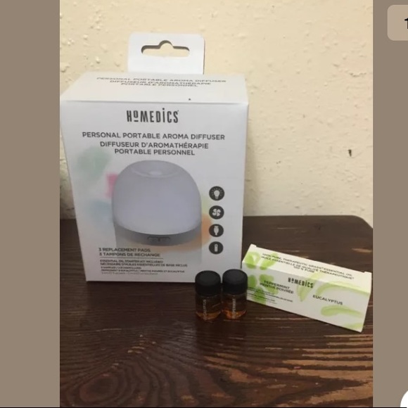 Homedics | Other | New Homedics Portable Waterless Diffuser Usb | Poshmark